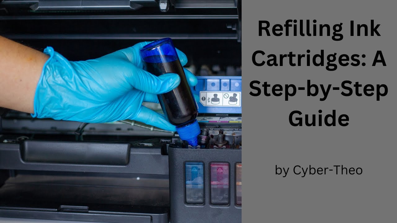 Refilling Ink Cartridges A Step by Step Guide - YouTube