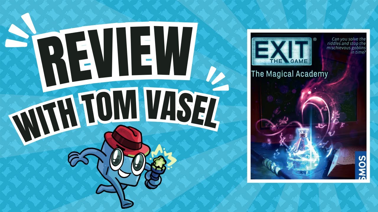 Exit: The Magical Academy Review: Quick Take Review with Tom Vasel - YouTube