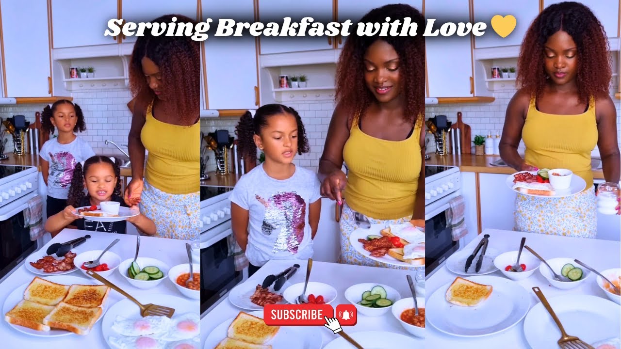 Serving Breakfast – Easy & Delicious Morning Routine with Family ...