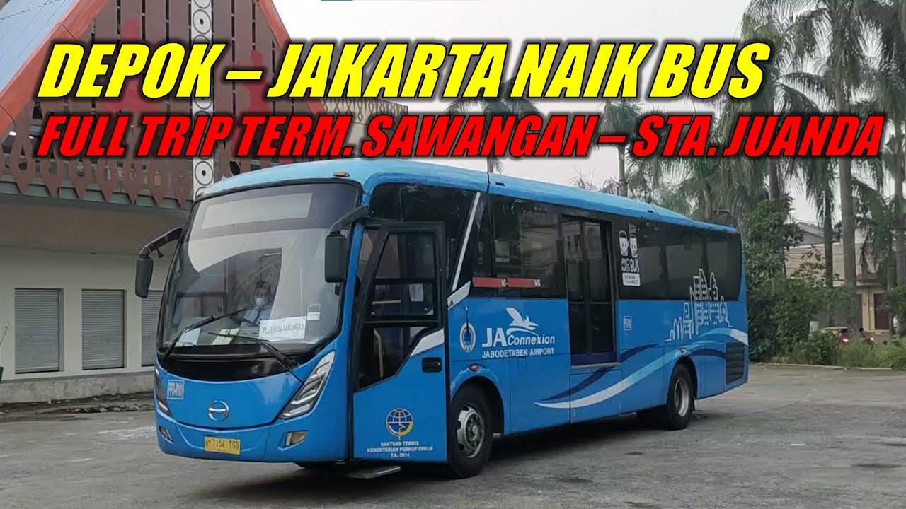 FULL TRIP!!! Naik Bus @PERUM PPD Dari Sawangan Depok Ke Juanda Jakarta ...