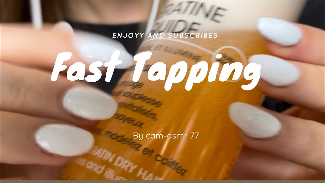 [ASMR]- Fast Tapping on a bottle 🔉 - YouTube