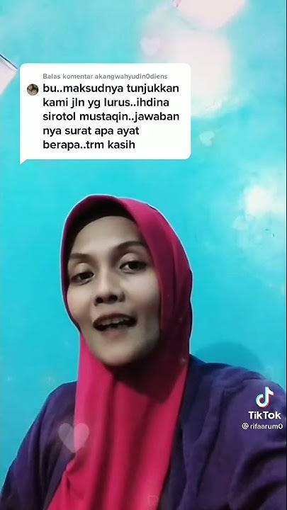 Tunjukkan Kami dijalan yg lurus | Riva Mow Tv | #WawMediaChannel - YouTube