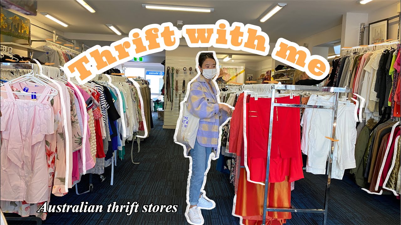 COME THRIFT WITH ME// Australian thrift stores 🌿 - YouTube