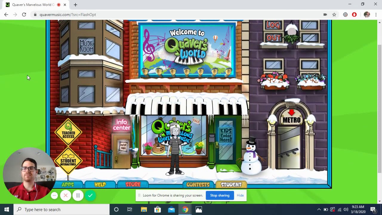 How to log onto Quaver Music and complete an assignment - YouTube