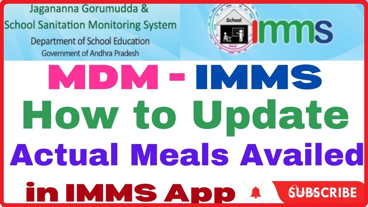 HOW TO UPDATE ACTUAL MEALS AVAILED DETAILS THROUGH HM LOGIN IN IMMS ...