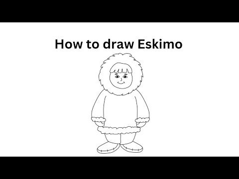 Easy Drawing Of Eskimo