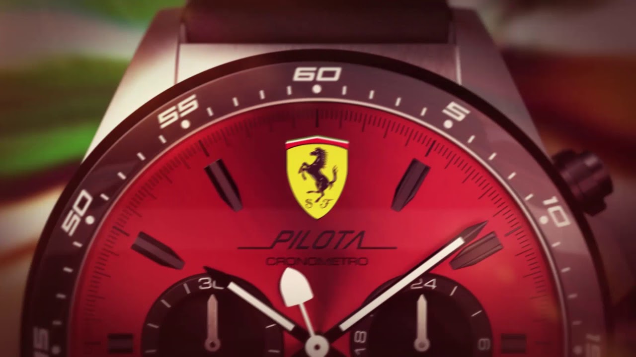Ferrari/Movado Watch Pilota - YouTube