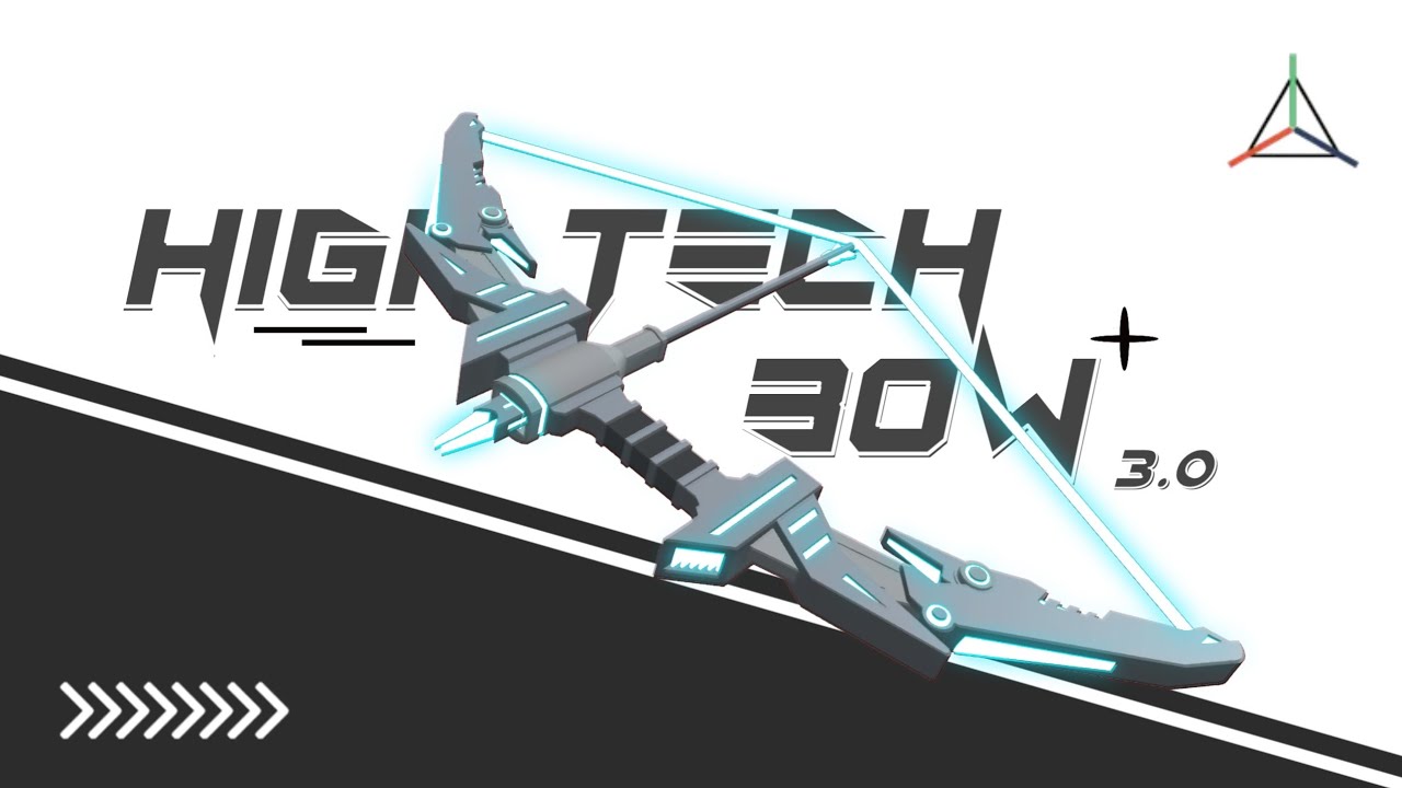 Rig high tech bow 3.0 - rig bow prisma 3d - YouTube