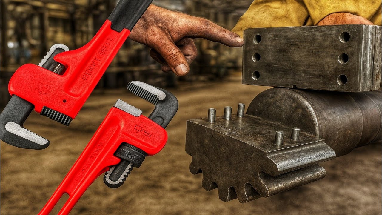 Incredible Restoration: Repairing Broken Heavy Gear & Giant Wrench with ...