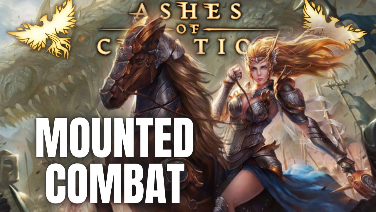 How In Depth Will Ashes of Creations Mounted Combat Be? - YouTube