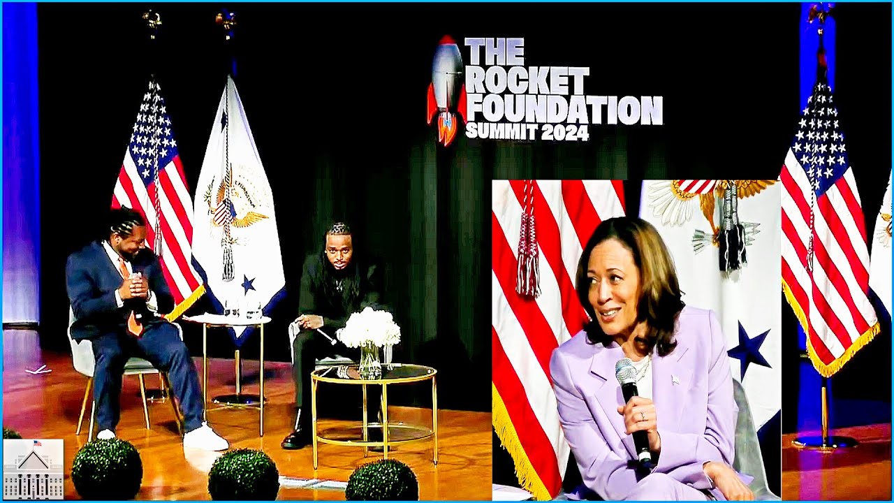 VP Harris Gets Real About Space at Rocket Foundation Summit | 2024 ...