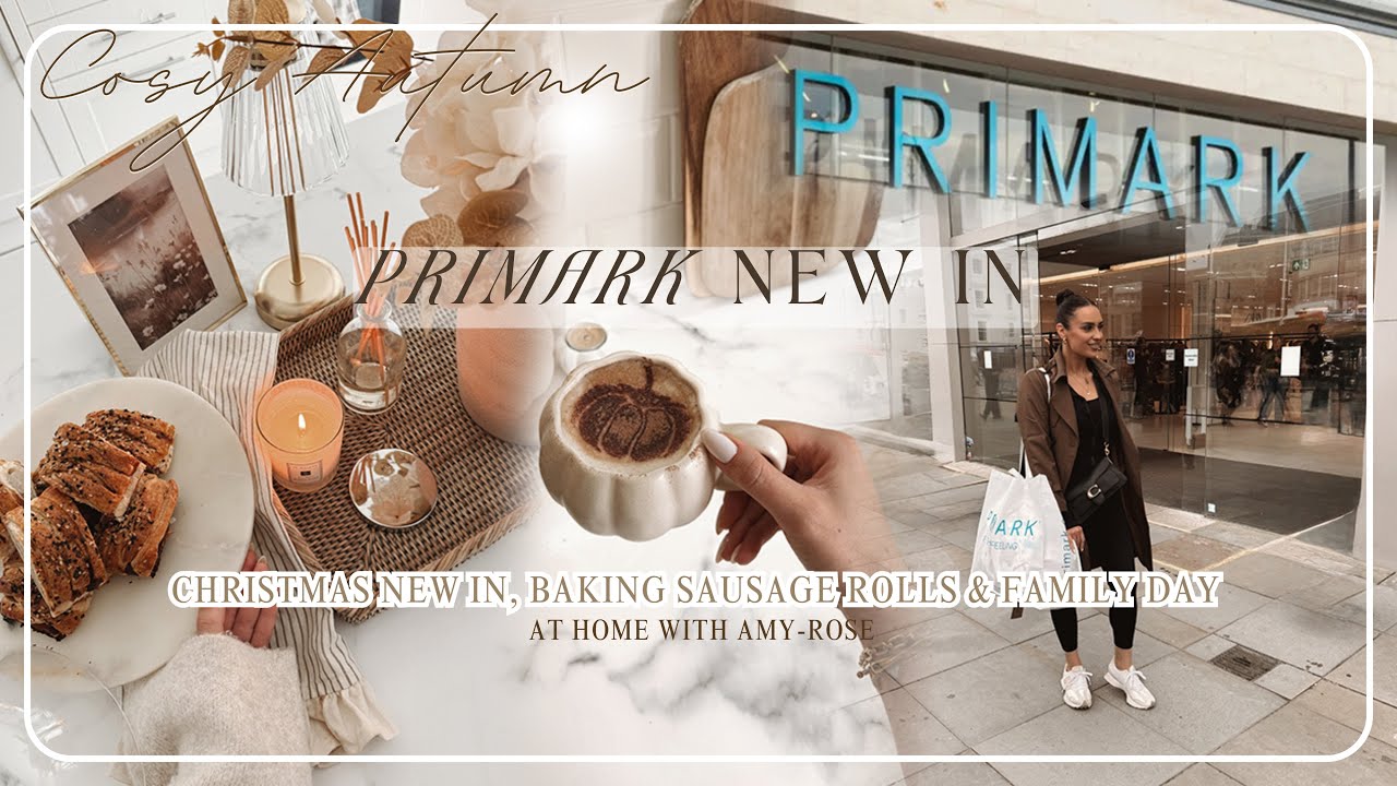 PRIMARK NEW IN | COSY AUTUMN VLOG 🍂 - YouTube