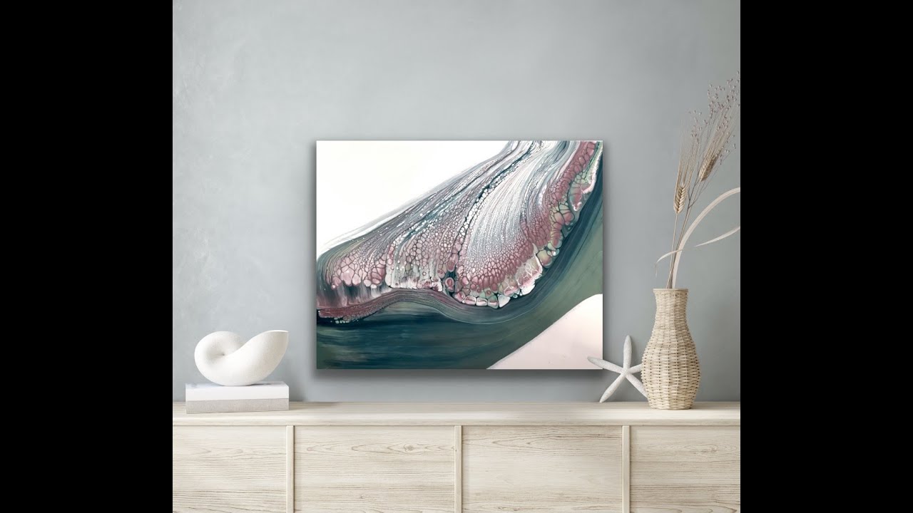 Lets Swipe Those Pretty Colors Acrylic Swipe, Acrylic Pour Painting ...