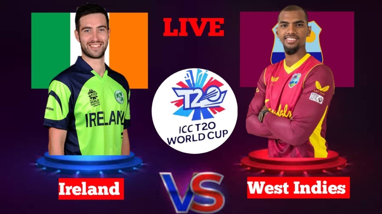 Live Ireland vs West Indies | ICC T20 World Cup Live | Live Cricket ...