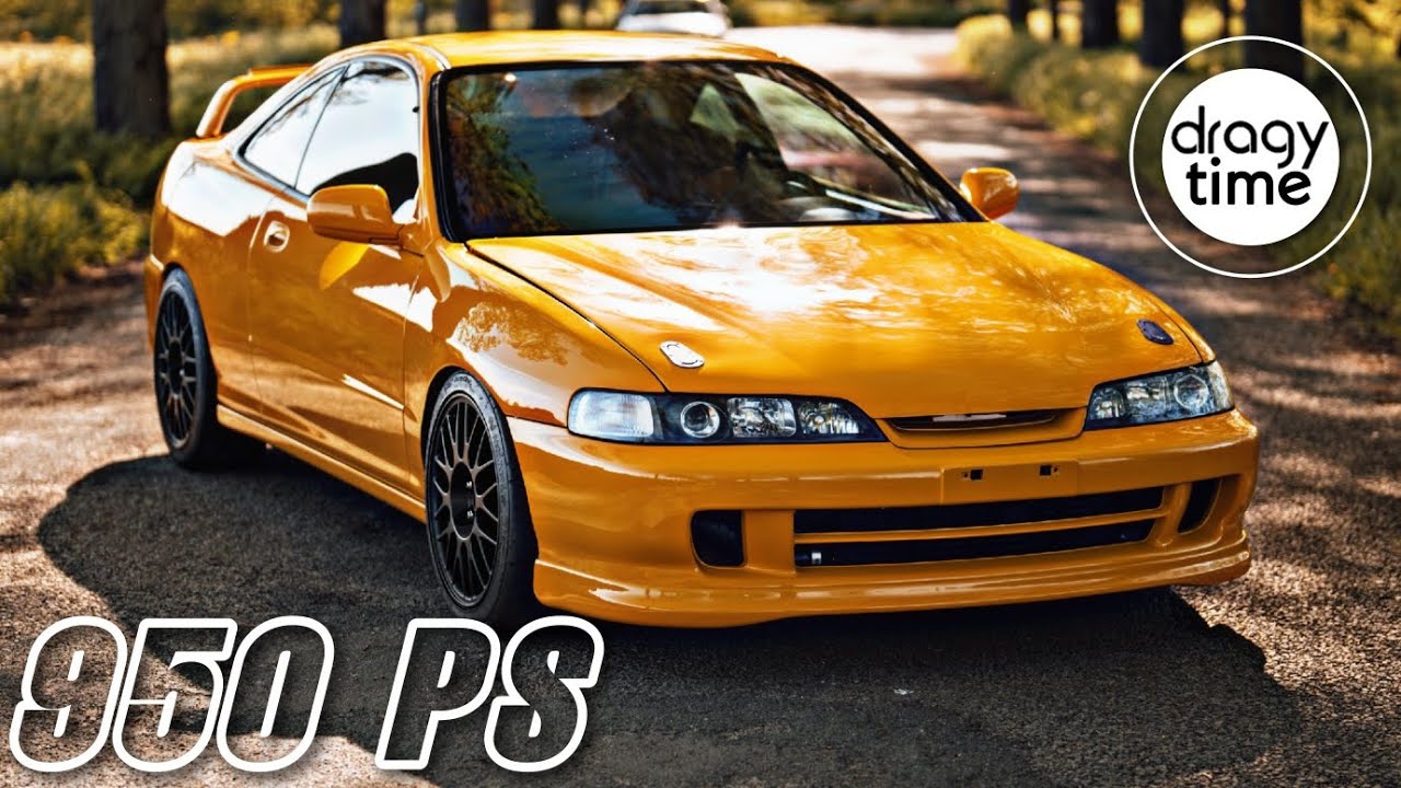 950 PS Honda Integra DC2 K24 Turbo AWD | Acceleration from 100-200 200 ...