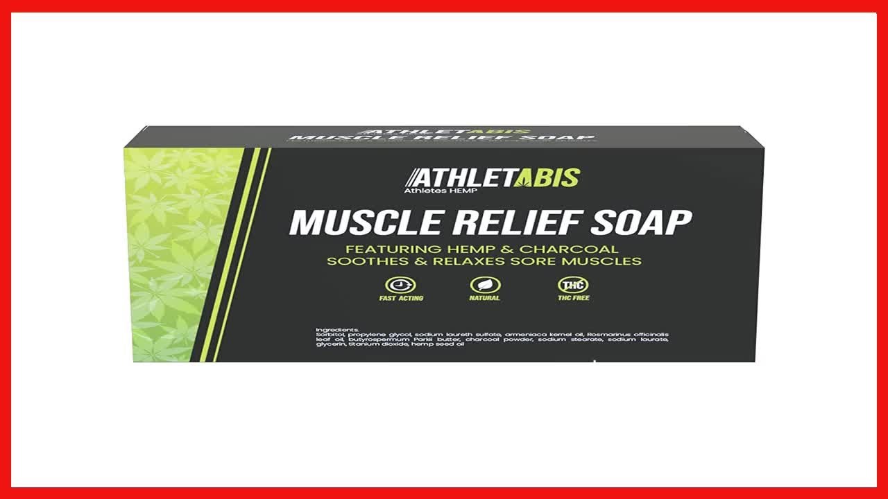 Great product - Hemp Soap Bar for Muscle Relief – Charcoal & Hemp Seed ...