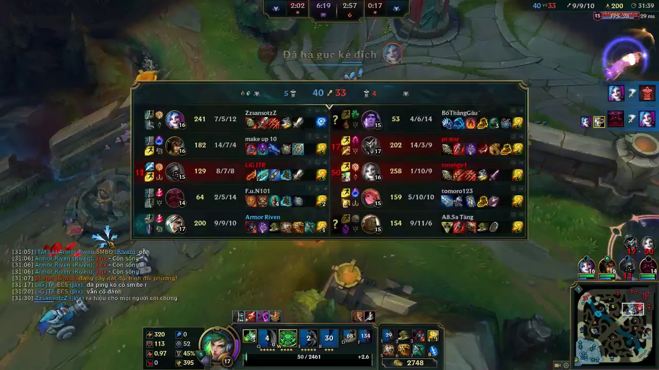 Lmht Riven Xếp hạng !! Normal chút Rank !! - YouTube