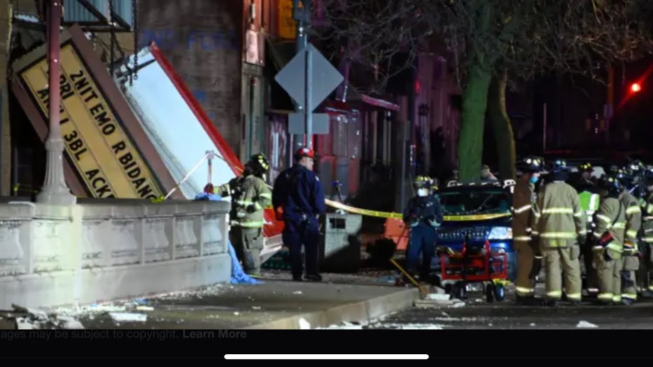 Massive Tornado collapsed the roof at Apollo theater during a concert 1 ...