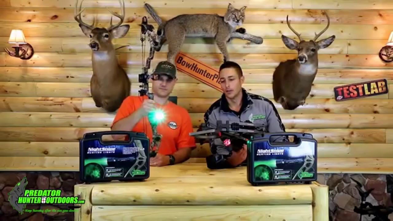 Bow Lights (NightSnipe by Predator Hunter Outdoors) - YouTube