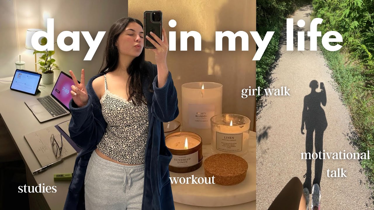 Day in my life 🍵🌸As a Student & Content Creator - YouTube