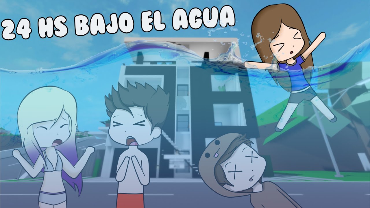 24 HORAS VIVIENDO BAJO EL AGUA CON EL TEAM ANORMAL EN ROBLOX! - YouTube