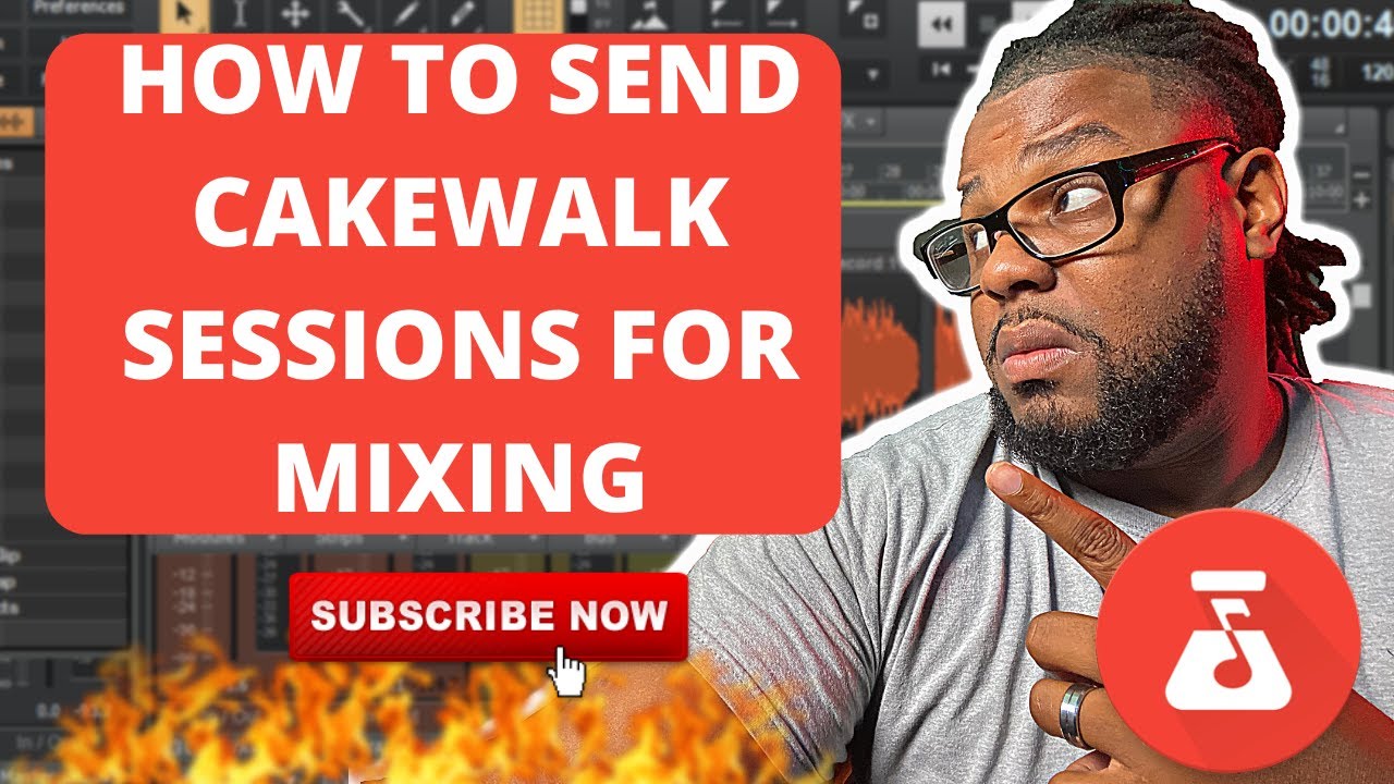 HOW TO SEND CAKEWALK SESSIONS FOR MIXING - YouTube