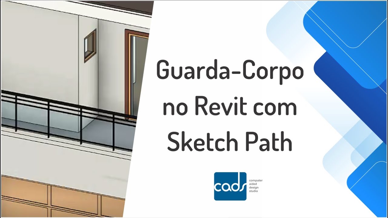 Como modelar Guarda-Corpo no Revit com o Sketch Path - YouTube
