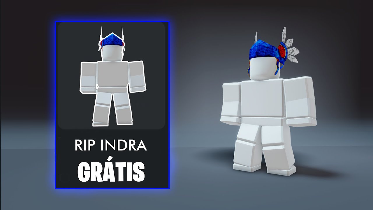 COMO FAZER SKIN GRATIS RIP INDRA NO ROBLOX! - YouTube