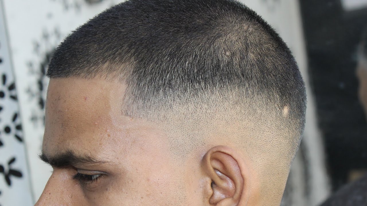 HIGH FADE AND ARMY HAIRCUT in beginner full tutorial video step by step ...