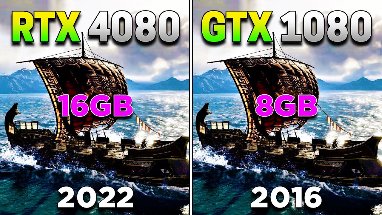 RTX 4080 16GB vs GTX 1080 8GB | 6 Years Difference GPUs | PC Gameplay ...