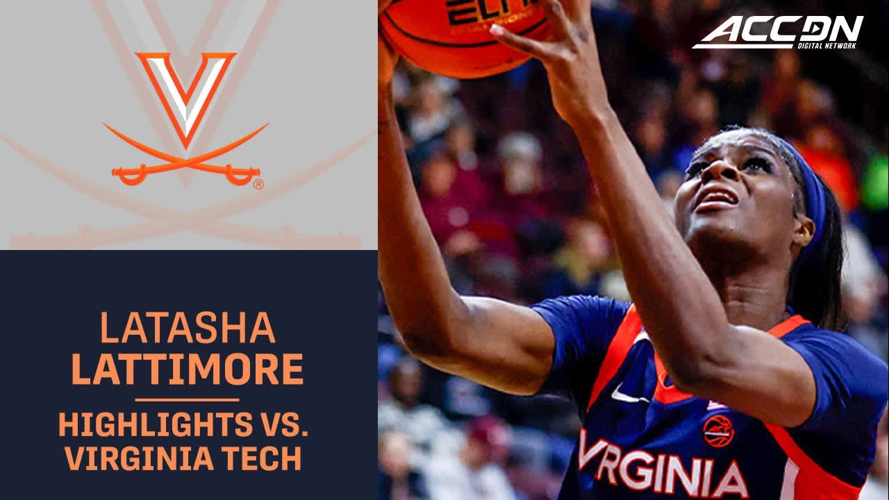 UVA's Latasha Lattimore Leads The Way In Blacksburg - YouTube