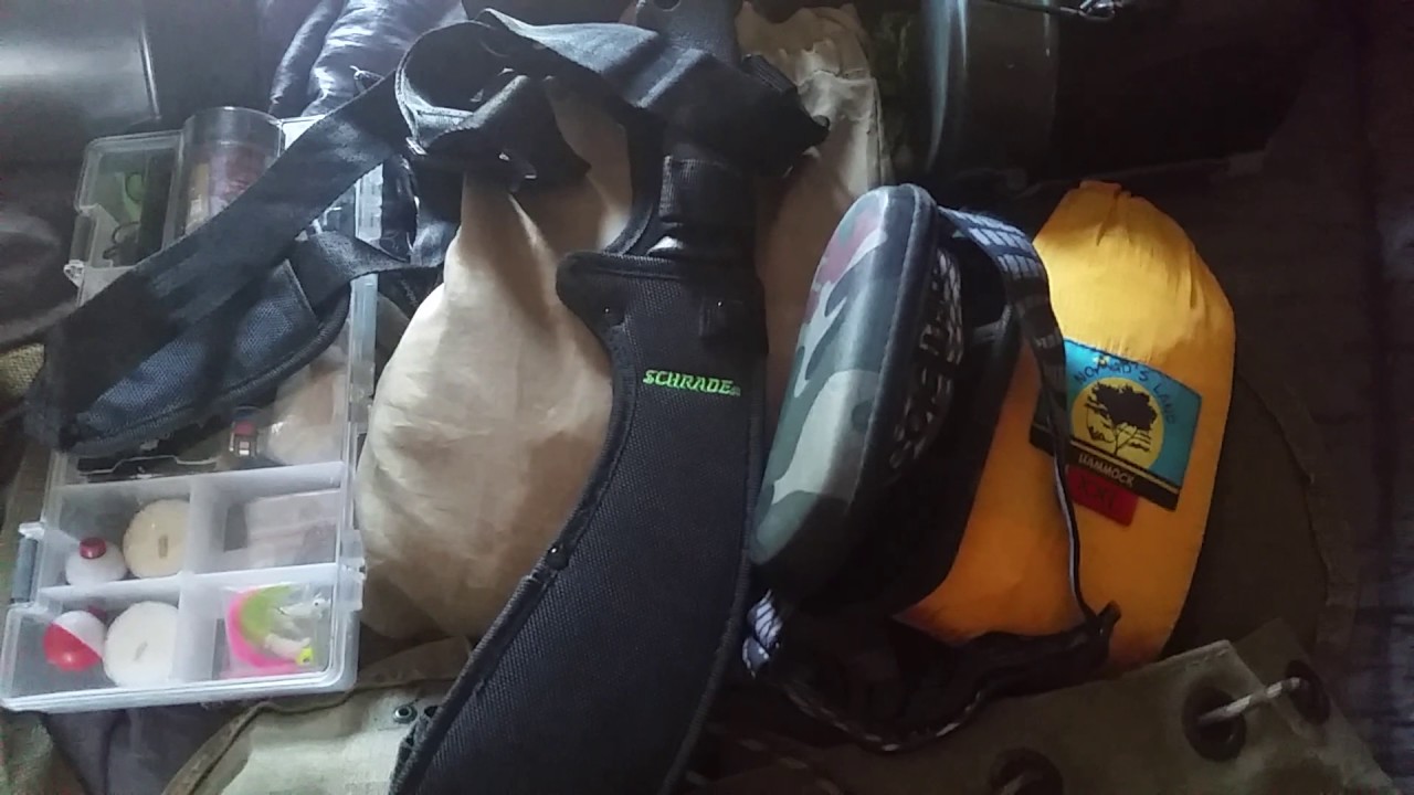 TAGGED ! 10 SHTF ITEMS For Mi Woodsman - YouTube