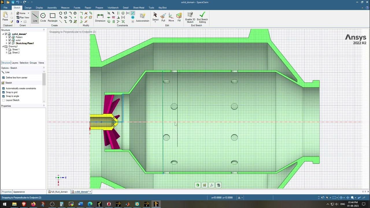 Creating circular plane in fluent using custom field function - YouTube