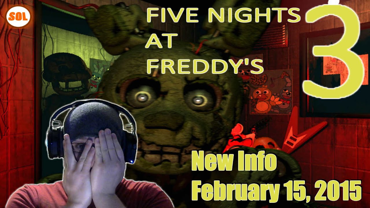 Five Nights At Freddy's 3 Update- MY NAME IS SPRING TRAP!?! - YouTube