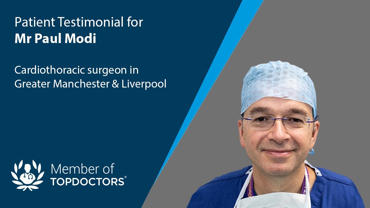 A patient testimonial for Mr Paul Modi - YouTube
