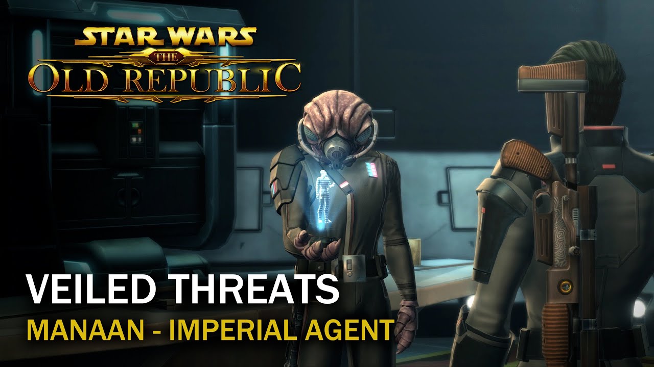 SWTOR Manaan - Veiled Threats - Sith Empire - Imperial Agent - YouTube