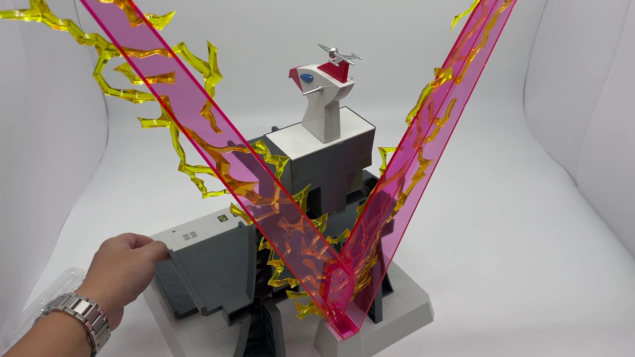 Voltes V Accessories And How To Assemble Camp Big Falcon | DX Soul Of ...