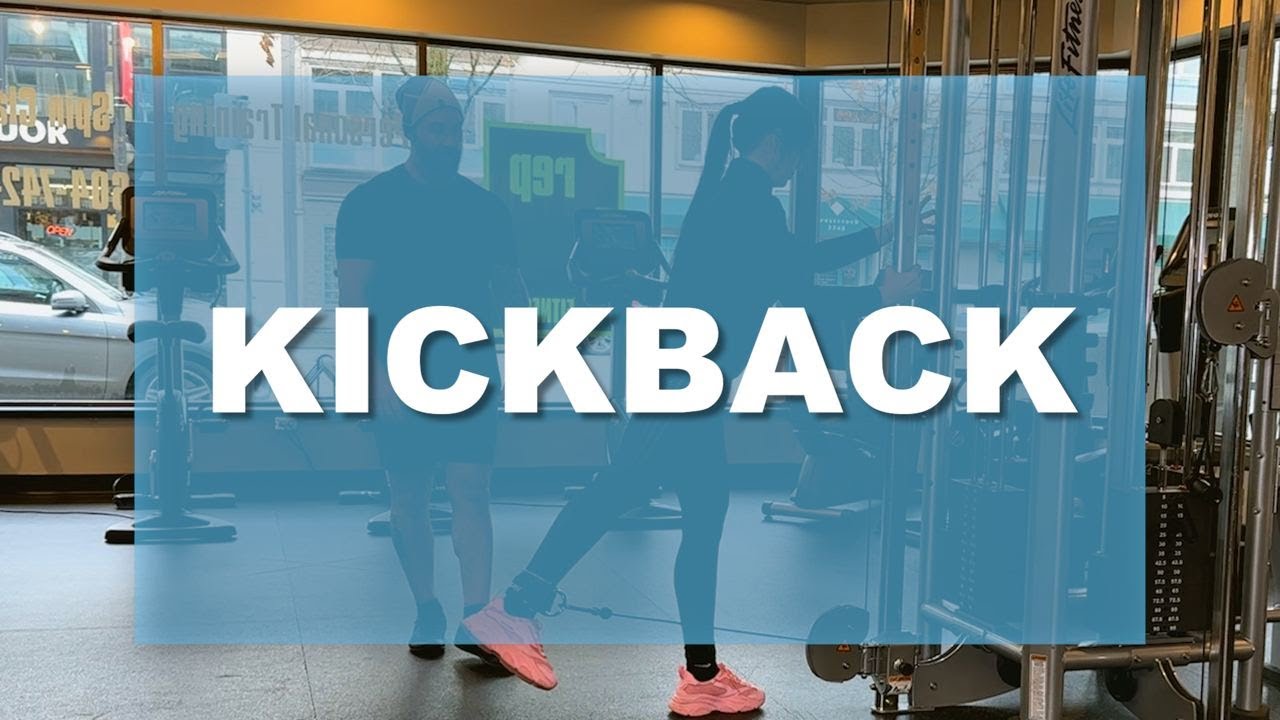 How To Perform Kick Backs Exercise - YouTube