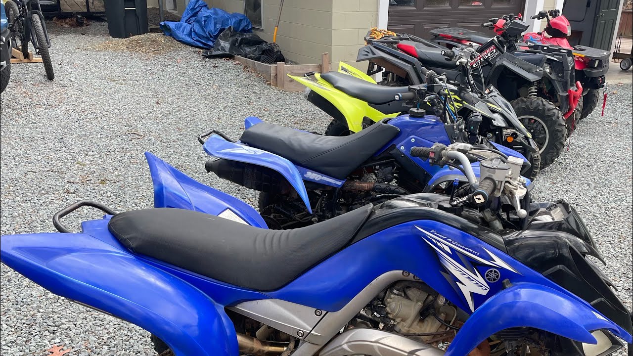 Four Wheeler Garage Check For 2022 - YouTube
