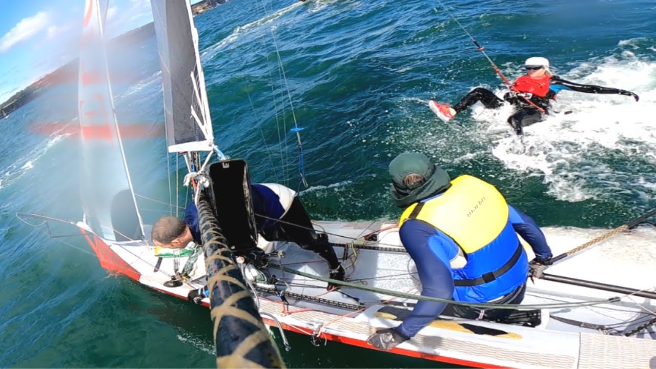 ALL my sailing FAILS | 16ft Skiff Sailing - YouTube