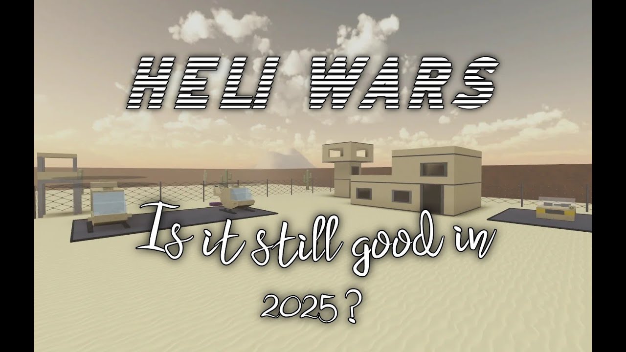 Heli Wars - A 2008 Roblox Game - Is it still good in 2025?? - YouTube