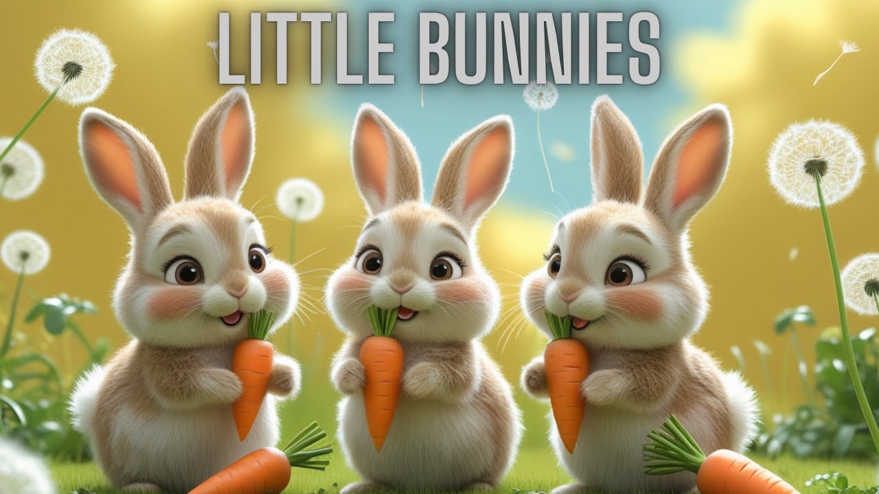 Little Bunnies Hop + more | Bunnies Song & Nursery Rhymes | Kids Song ...