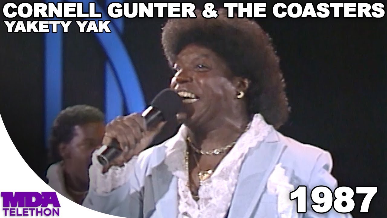 Cornell Gunter & The Coasters - Yakety Yak | 1987 | MDA Telethon - YouTube