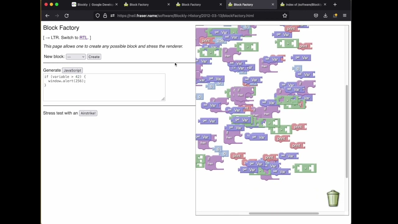 Blockly History - YouTube