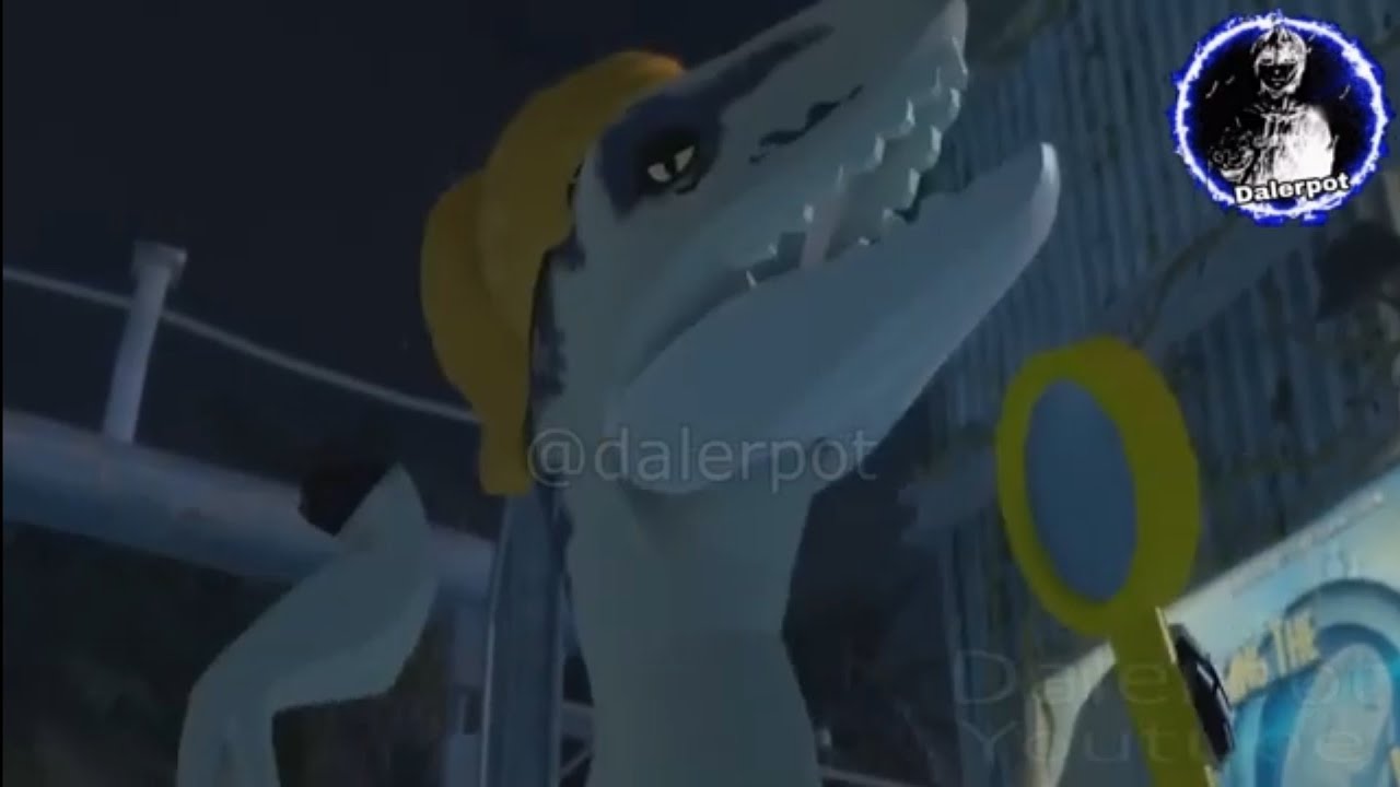 velociraptor con peluca / velociraptor le roba el pelo a sarah harding ...