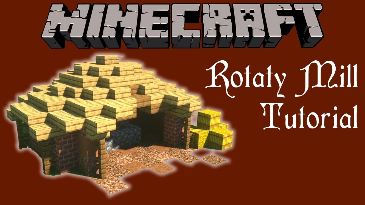 Minecraft Tutorial: How to Make a Rotary Mill [0AD] - YouTube