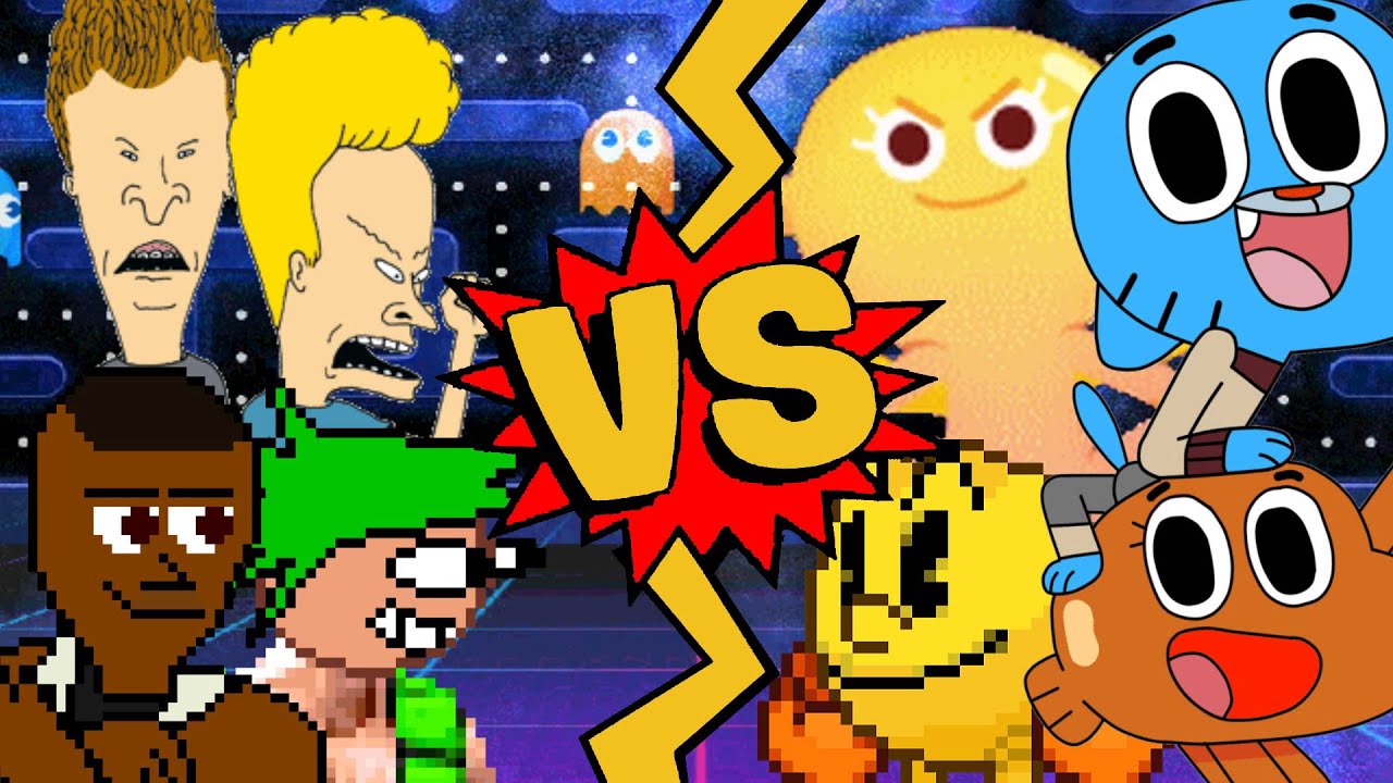 M.U.G.E.N Battles | Beavis/Butt-Head/Jesse/Dee Bee Kaw vs Gumball ...