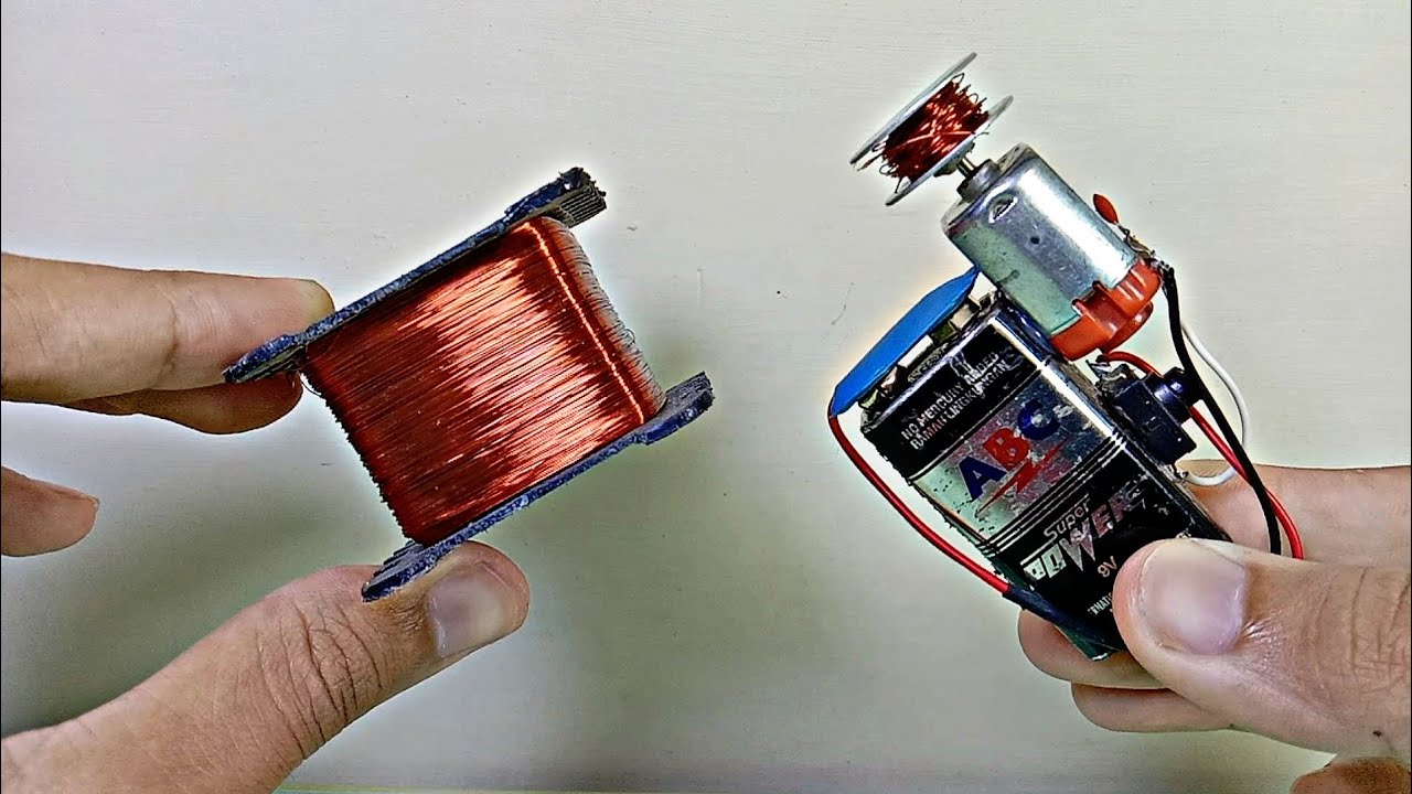 INNOVATIVE WAYS TO MAKE A COPPER WIRE WINDING TOOL USING TAMIYA DYNAMO ...
