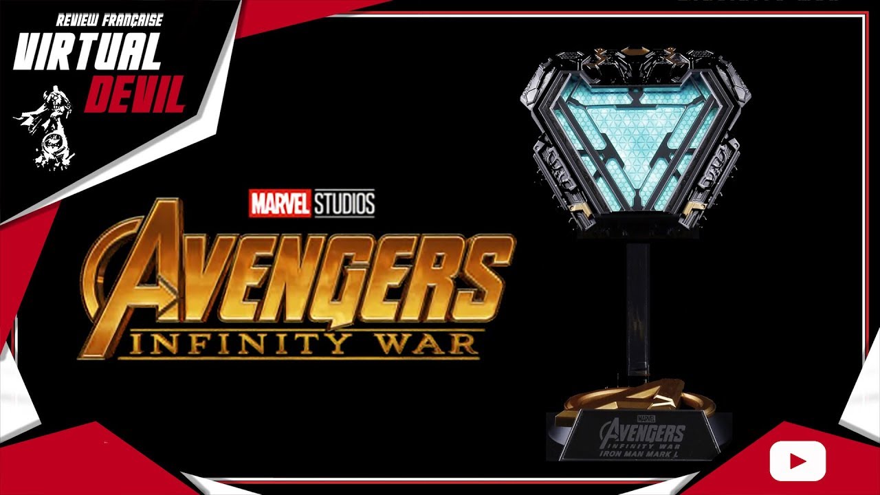 IRON MAN MARK 50 ARC REACTOR - AVENGERS INFINITY WAR !!! UNBOXING ...
