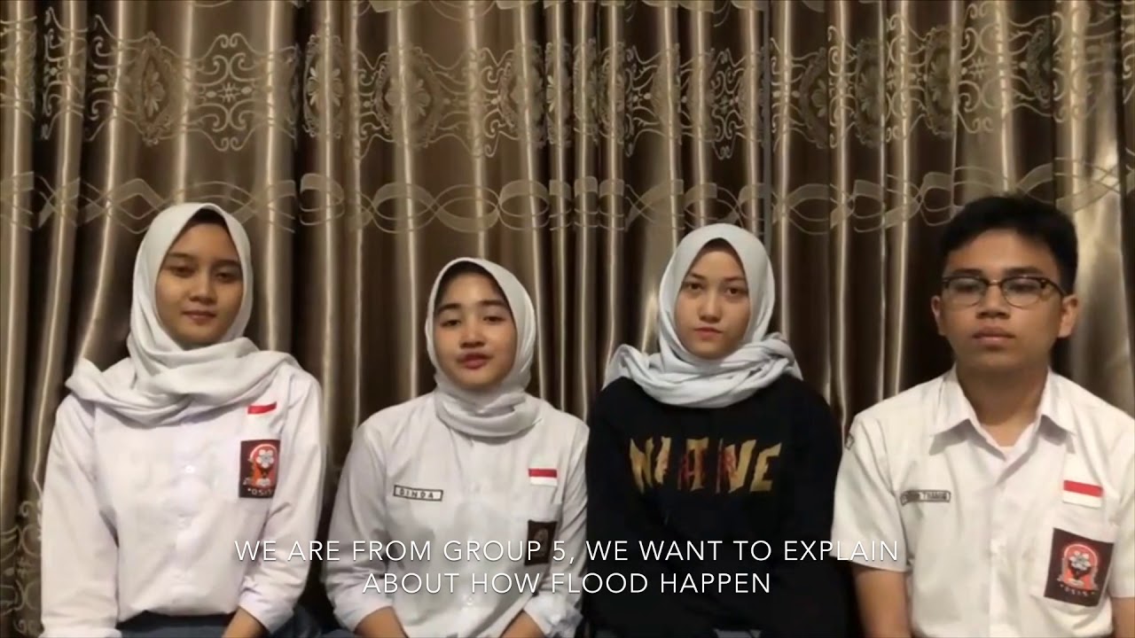 HOW FLOOD HAPPEN | EXPLANATION TEXT | SMAN 21 JAKARTA - YouTube